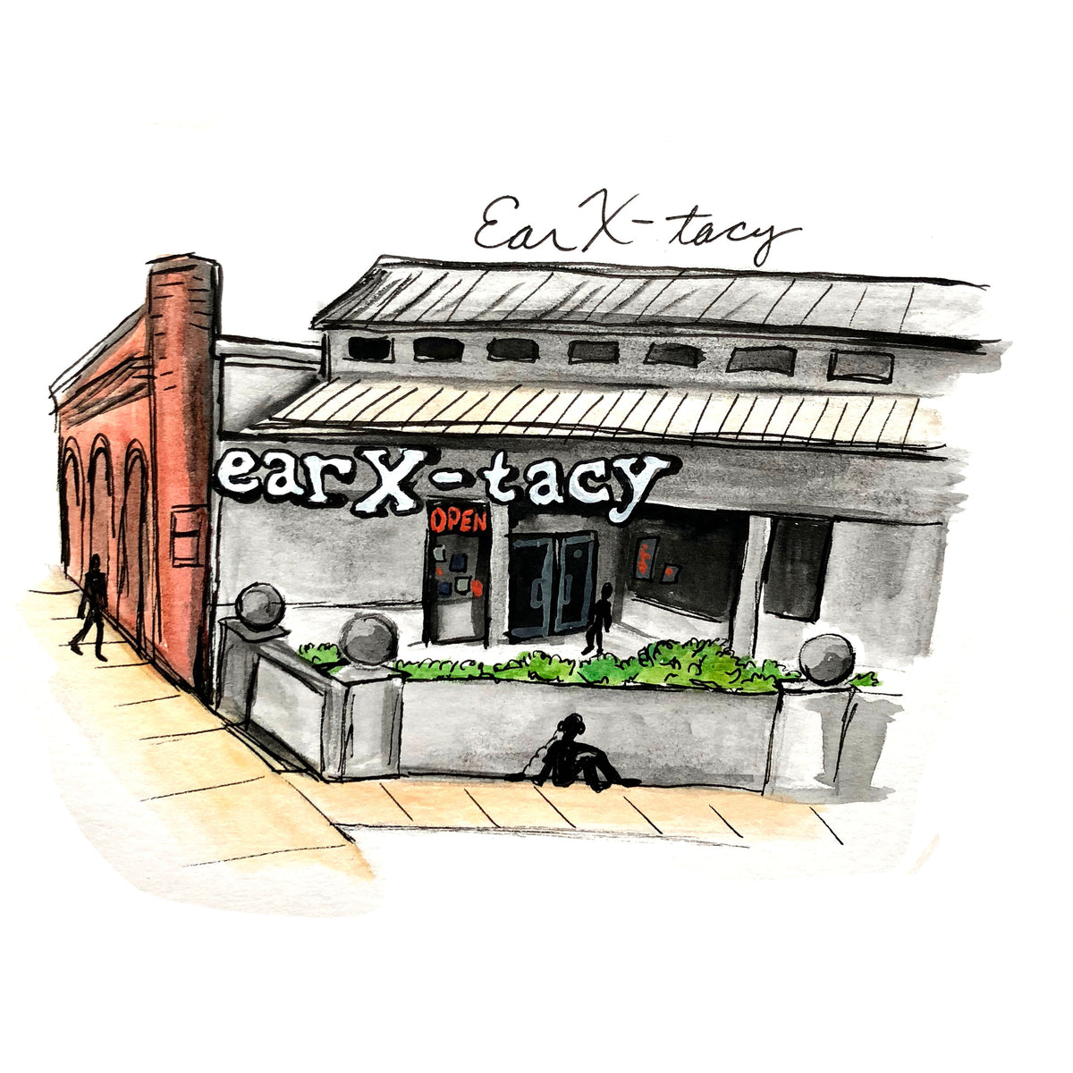 ear-X-tacy Watercolor Print – Bri Bowers